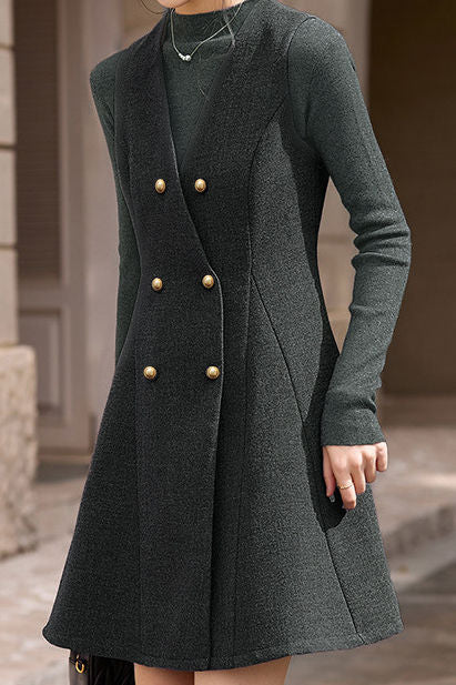 Elegant Retro Base Layer Top and Slip Dress Set – liwisi